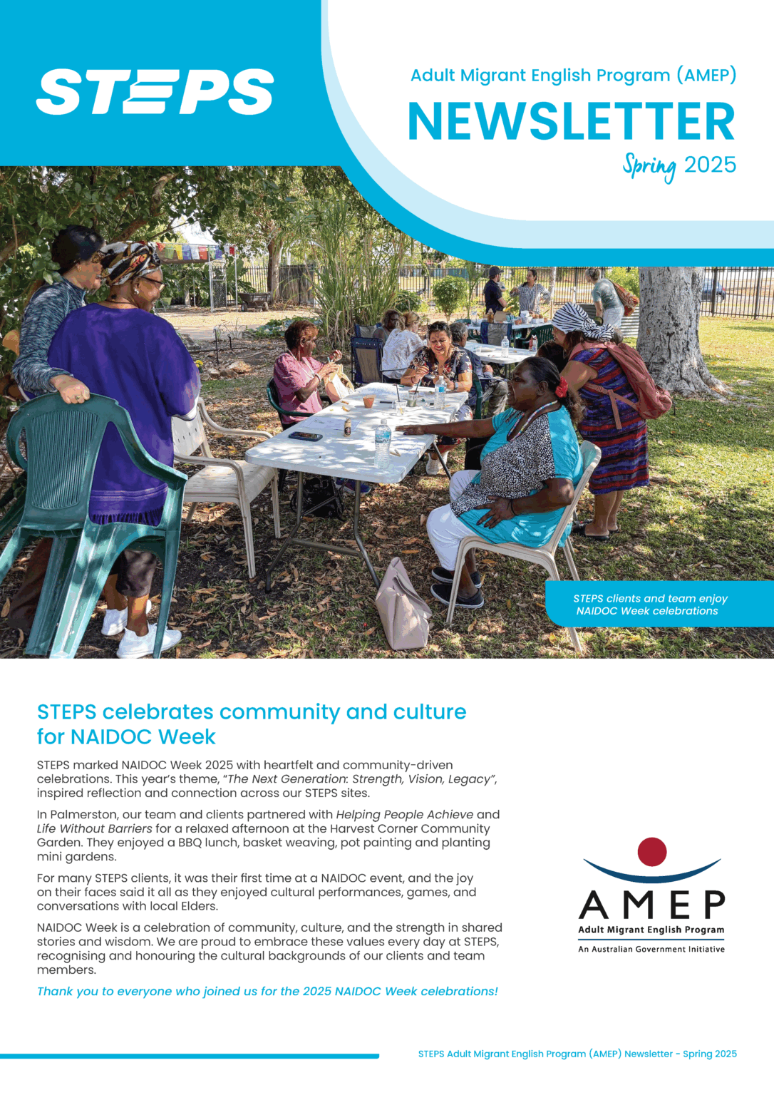 Adult Migrant English Program | STEPS